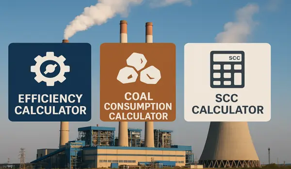 Efficiency of Thermal Power Plant Live Calculator
